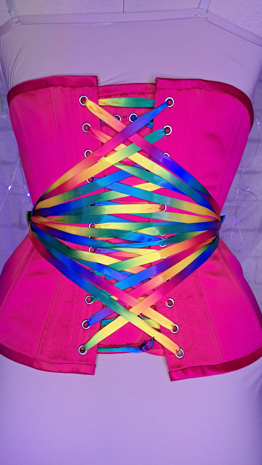 Fan-laced corset – Woman's Armor Workshop